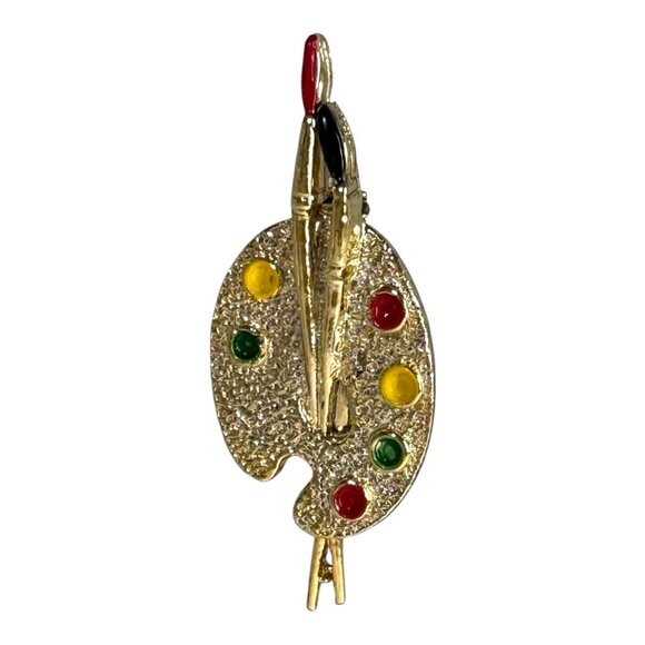 Gerry'S | Jewelry | Vintage Gerrys Artist Palette Brooch Pin Paint ...